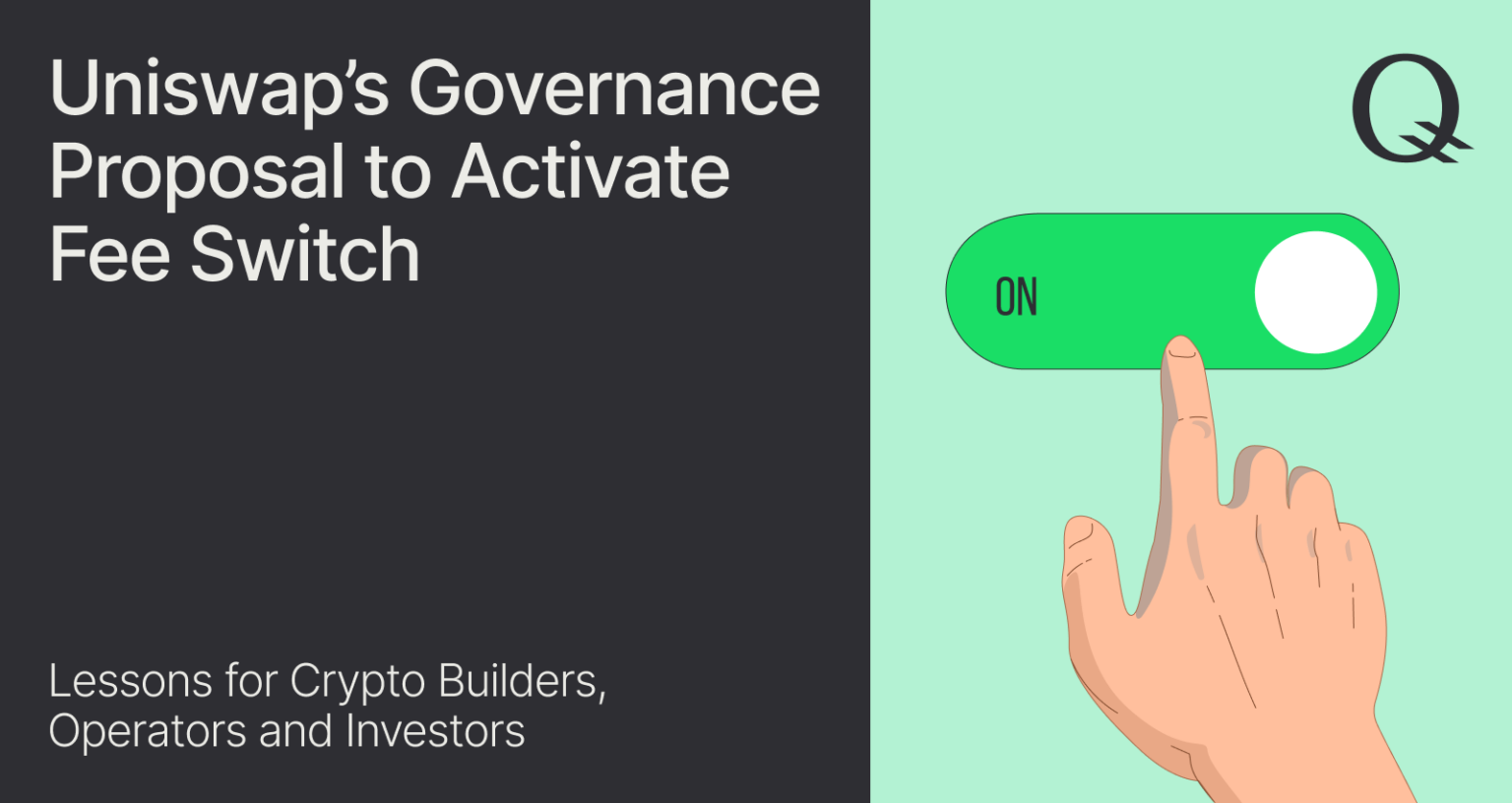 Uniswap's Fee Switch Proposal: Key Lessons for Crypto Builders and ...